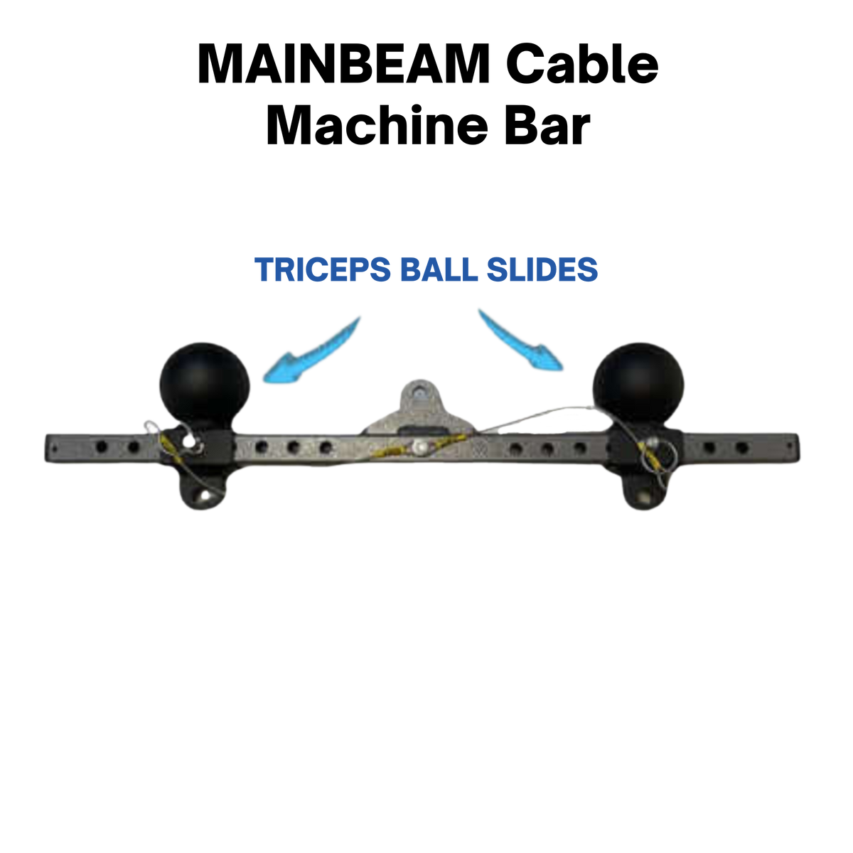 Pull Force Mainbeam™ Bar Elite Modular Upper Body Cable Gym Handles ...