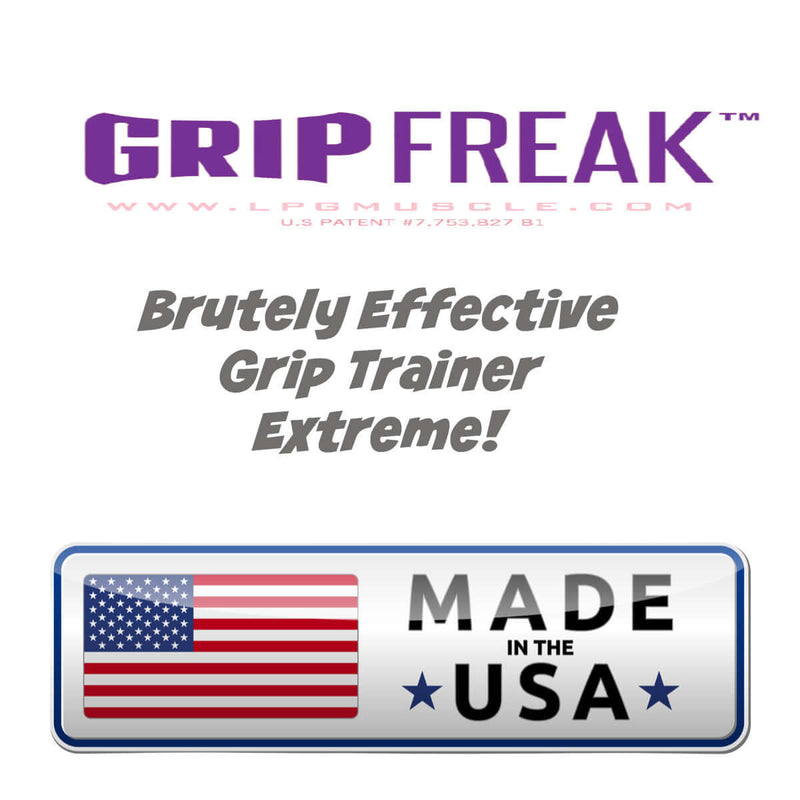 GRIP FREAK 'Slip Grip' Brutal Wrist Roller Grip Trainer – Lpgmuscle
